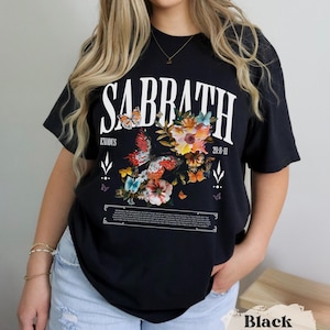 Shabbat Shalom T-shirt, Hebrew Torah Messianic Shirt, Sabbath Day of ...