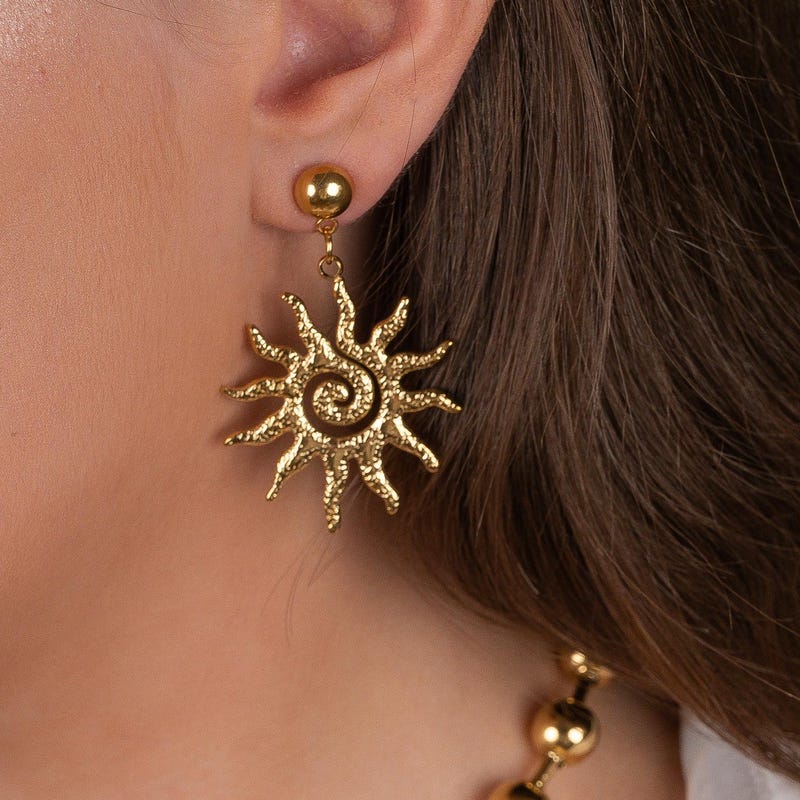 Celestial Earrings - Etsy