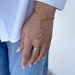 Gold Hand Chain, Dainty 18k Gold Plated Mixed Metal Hand Chain Ring, 2 ...