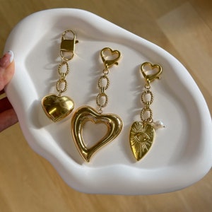 Bag Charm, Gold Keychain Holder, Purse Chain Charm Handbag Accessories ...