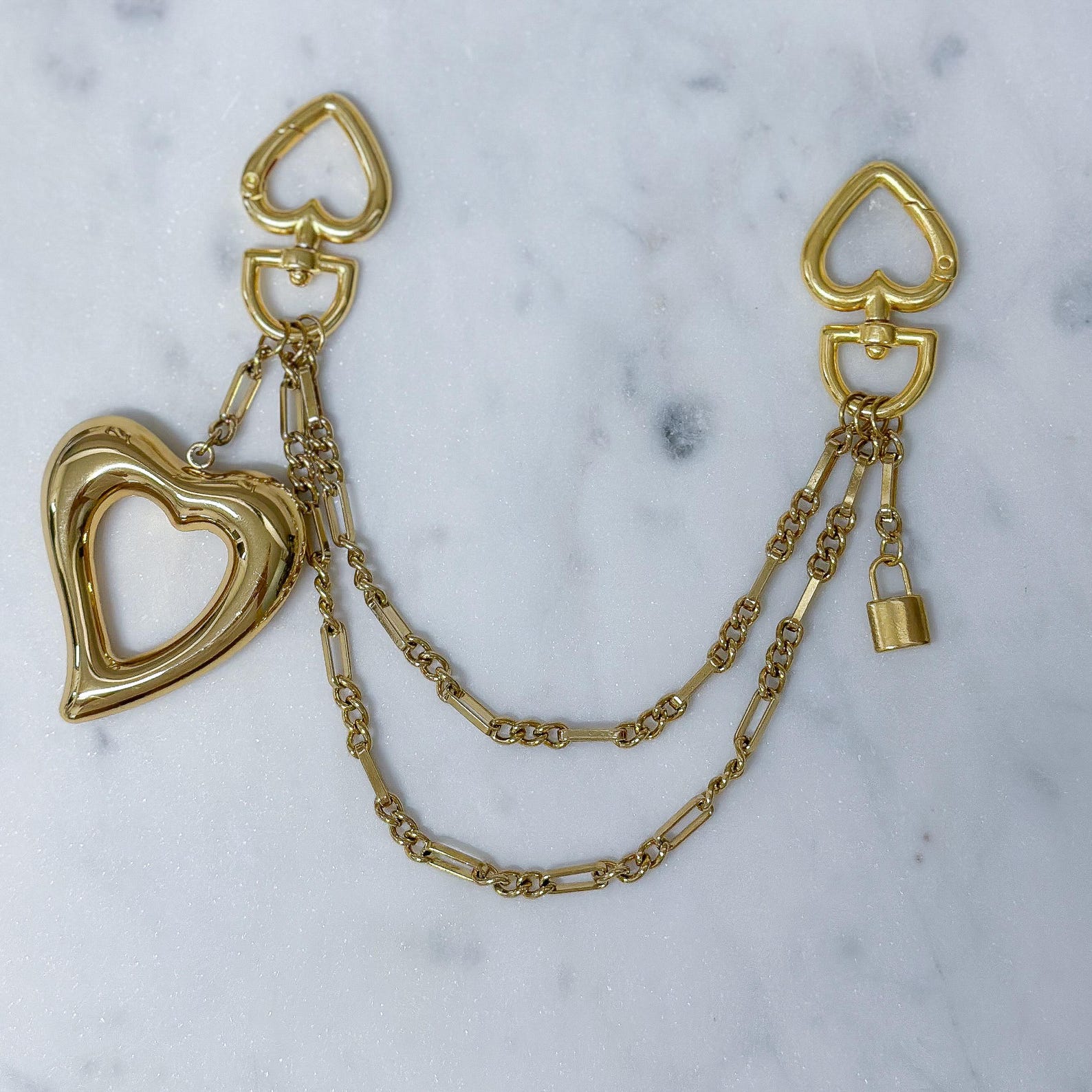 Bag Charm, Gold Purse Chain Handbag Accessorry, Handbag Vintage Charm ...
