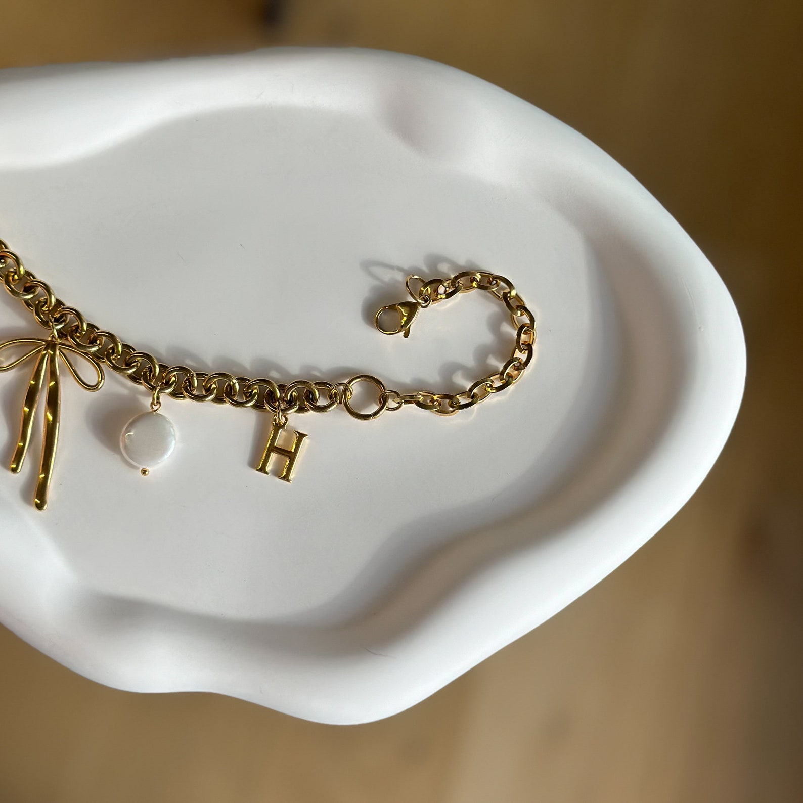Custom Bag Charm, Gold Purse Chain Handbag Accessorry, Handbag Chunky ...