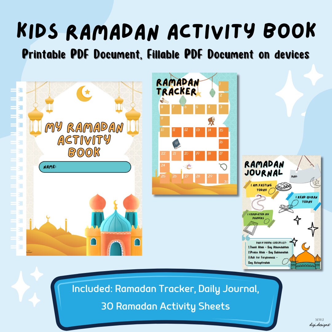 Ramadan Printable Activity for Kids,colouring Pages, Worksheets for ...