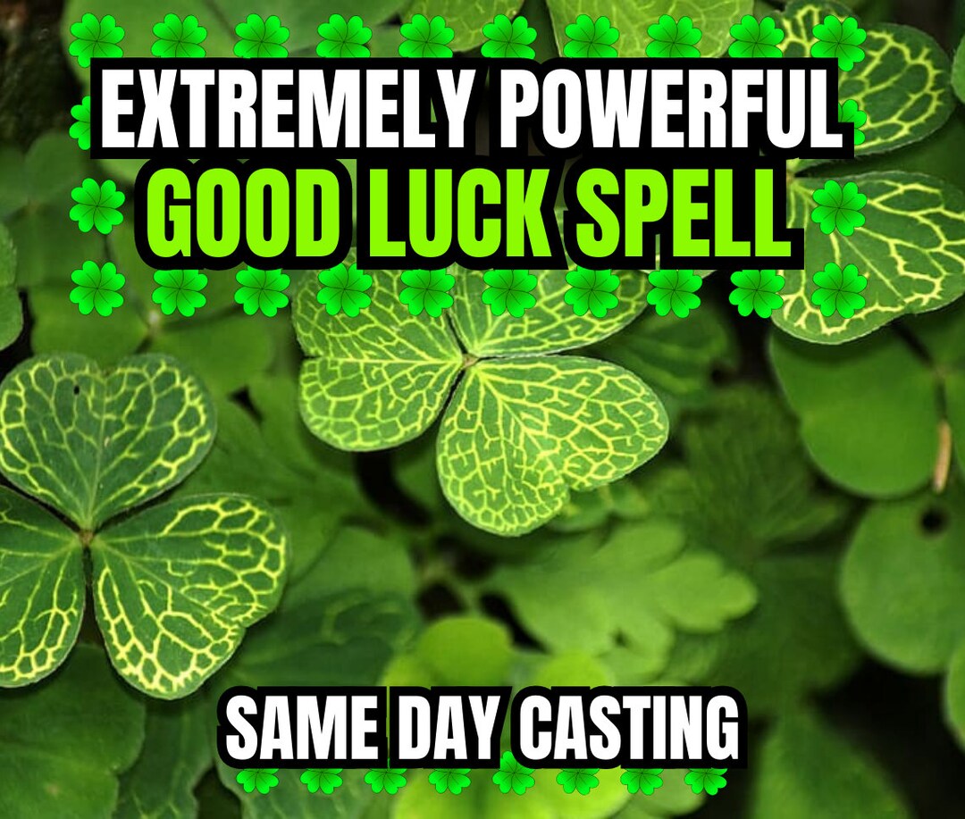 EXTREMELY powerful GOOD LUCK spell | Wealth Spell | Magic Money Spell ...