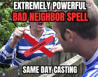 Voodoo for Bad Neighbor - Etsy