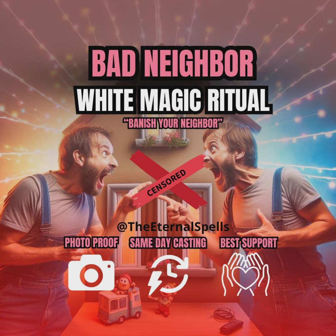 POWERFUL BAD NEIGHBOR Ritual White Magic Tarot Same Day - Etsy Portugal