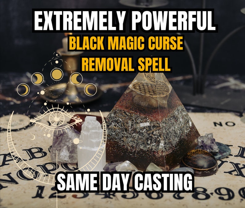 BLACK MAGIC CURSE Removal Spell Curse Removal Hex Removal Same Day ...