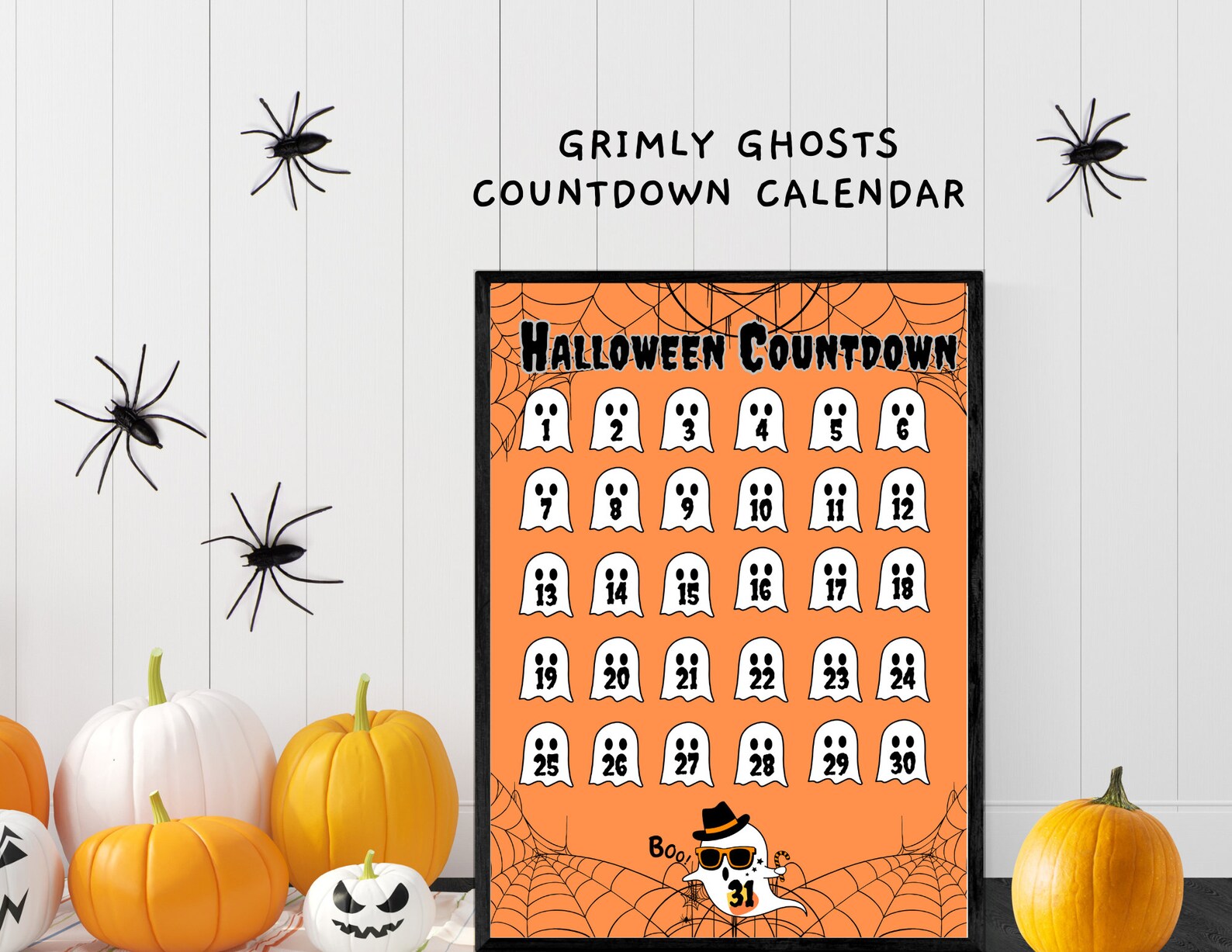 Halloween Countdown Calendar, Countdown to Halloween for Kids ...