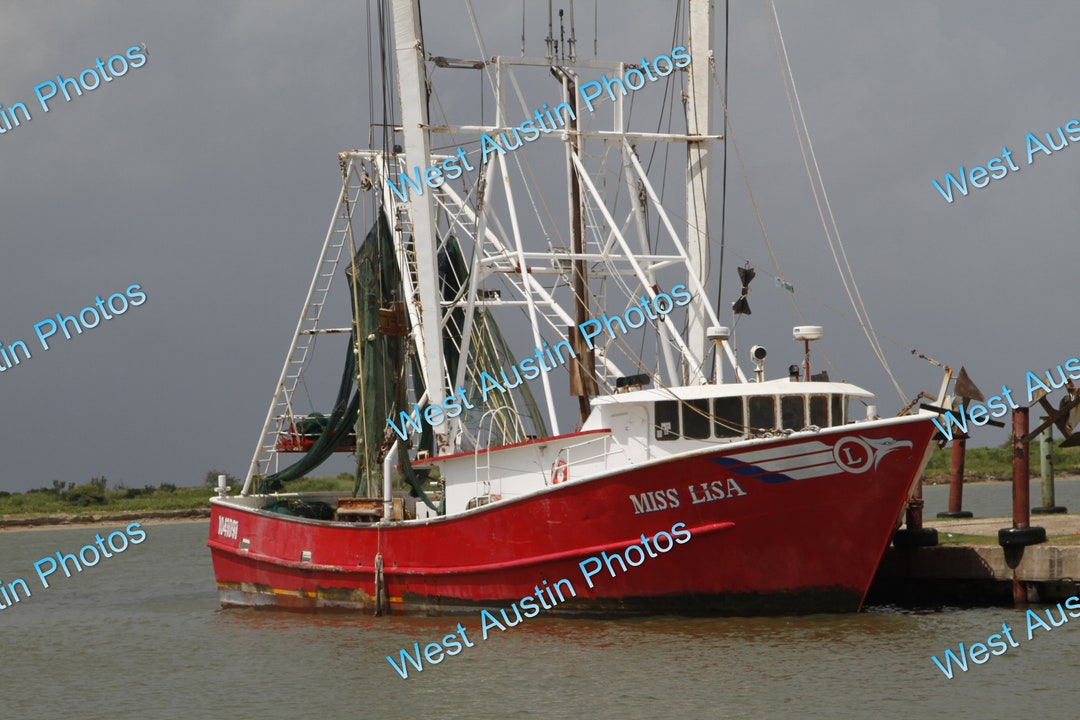 Shrimp Boat Canvas Wraps- Miss Lisa Shrimp Boat in Bolivar, TX Nautical ...