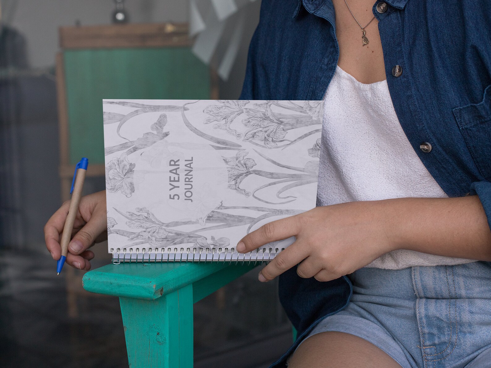 Five Year Printable Daily Journal Diary, US Letter, A4 PDF, One Line a ...