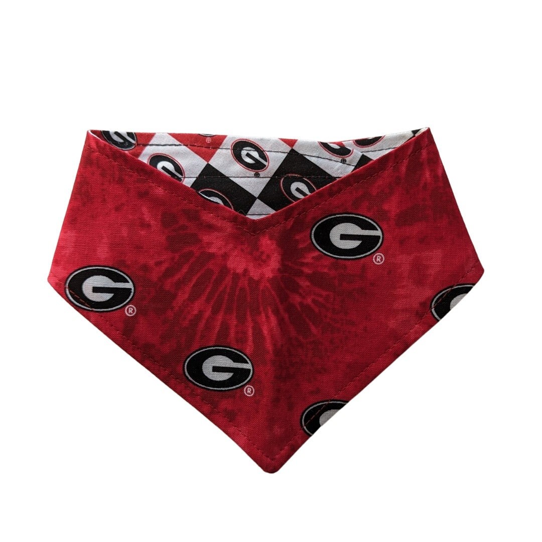 Reversible Velcro UGA Dog and Cat Bandana - Etsy