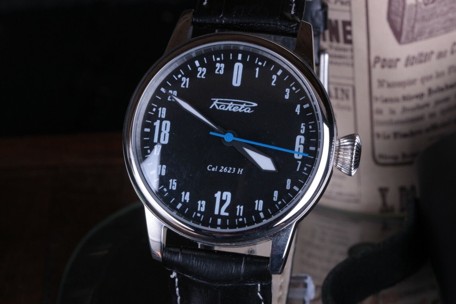 Reloj Ultra Raro Raketa Vintage Mecánico Soviético Exclusivo De 24 ...