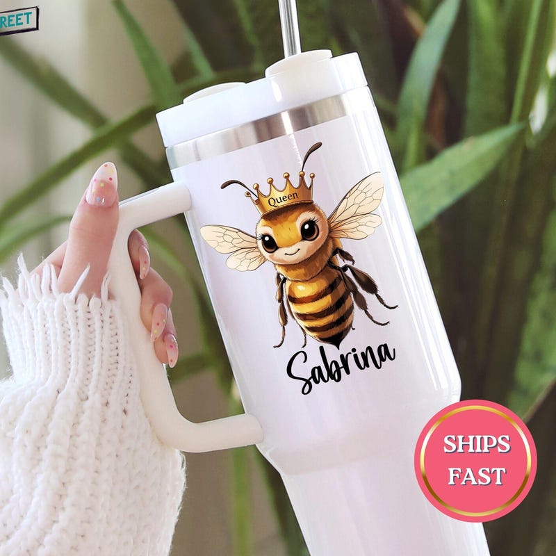 Queen Bee Tumbler - Etsy