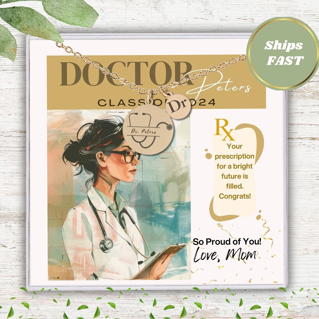 Medical School Graduation Gift for Her, Custom Doctor Stethoscope ...
