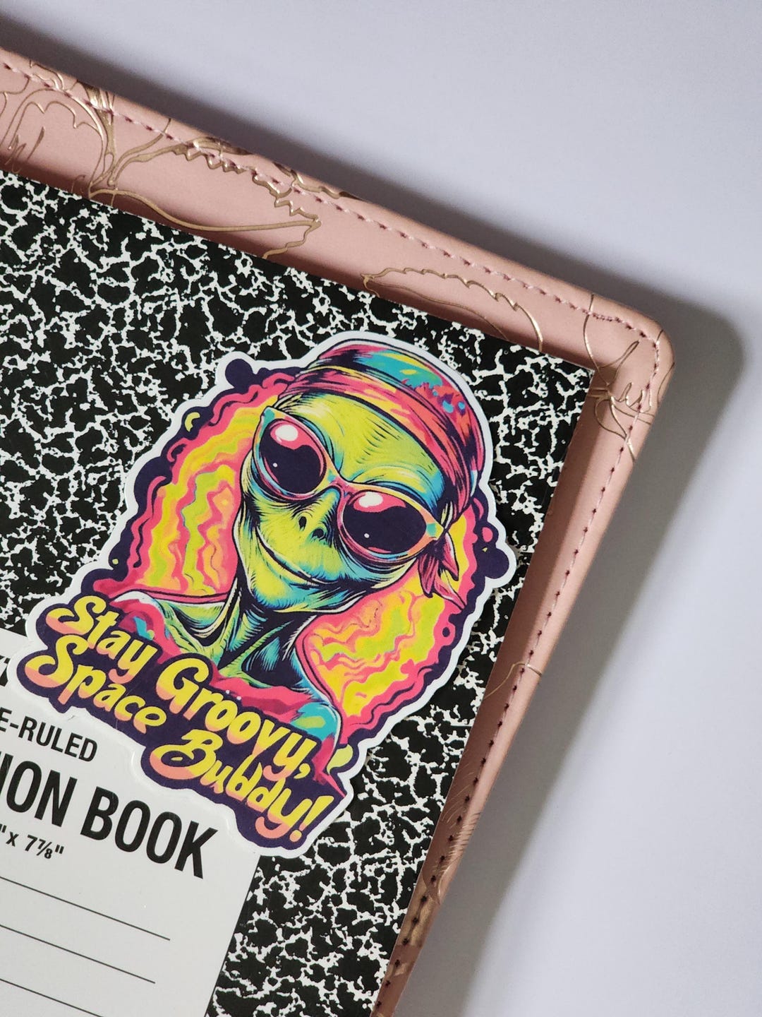 Space Buddy Alien Sticker - Stay Groovy - Etsy
