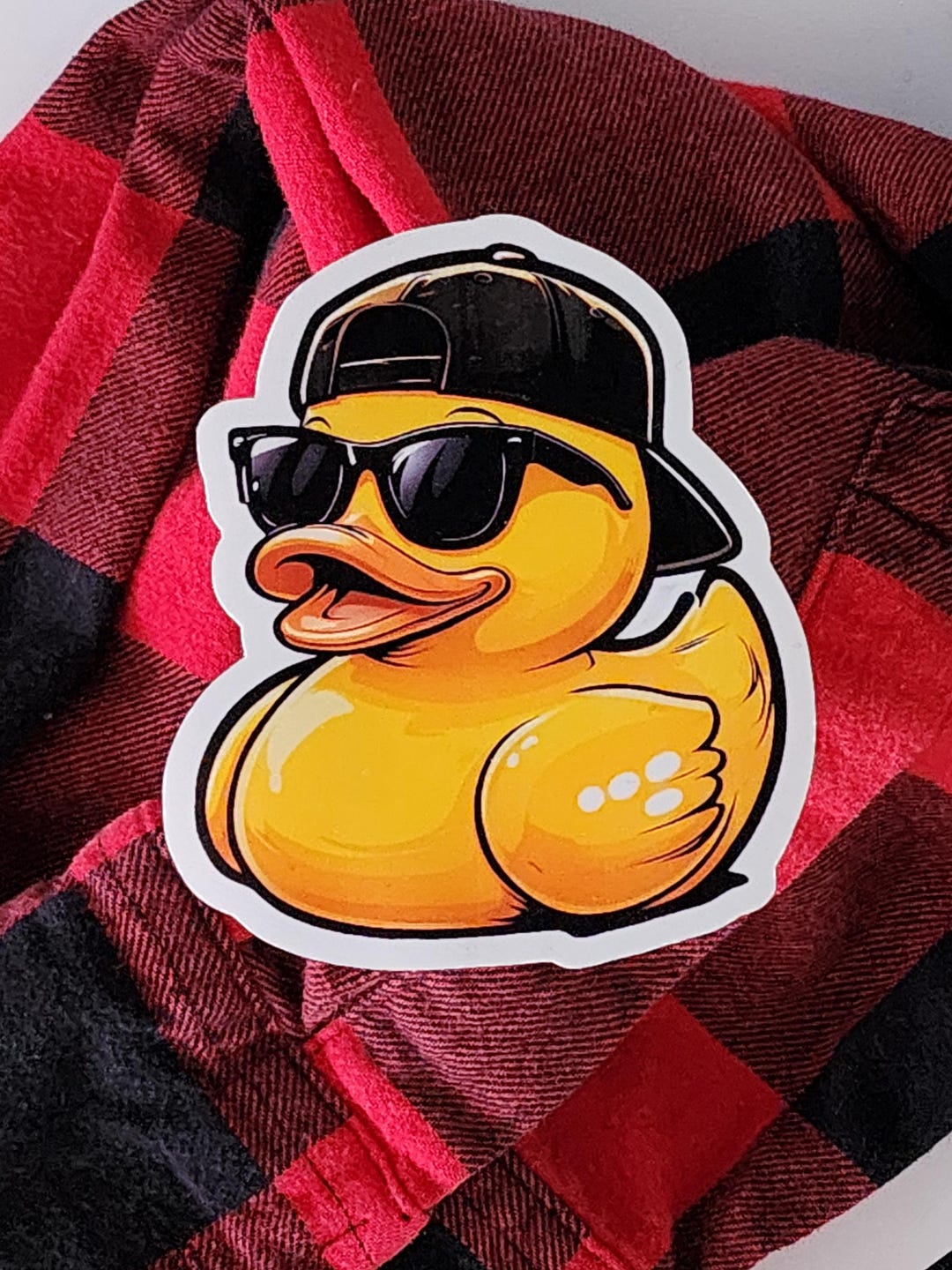 Duck Coolio - Cool Duck Sticker With Hat and Sunglasses - Etsy