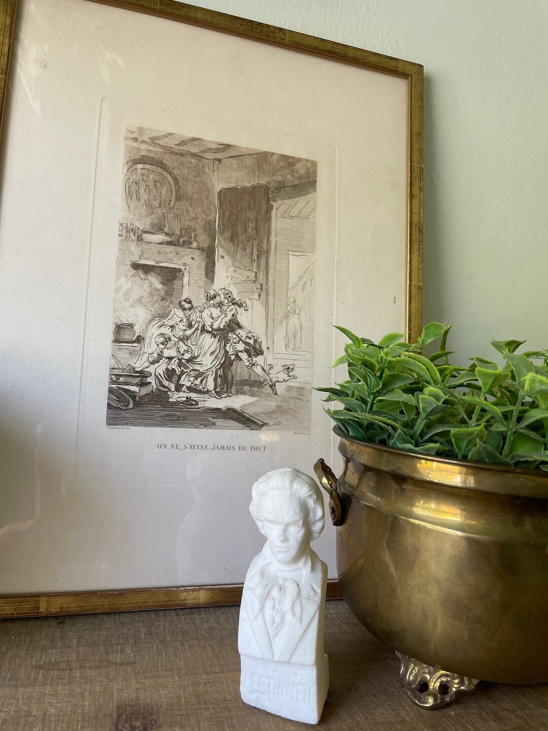 Mini Beethoven Statue - Etsy