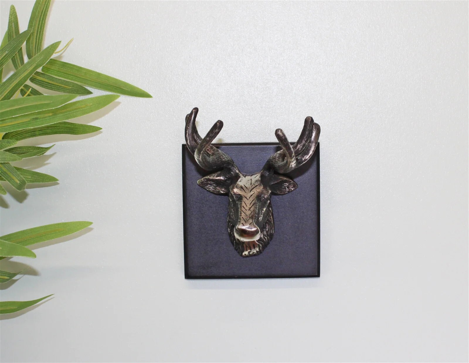 Stags Head Wall Hanging Mounted Ornament Home Decor, Wall Decor, Stag ...