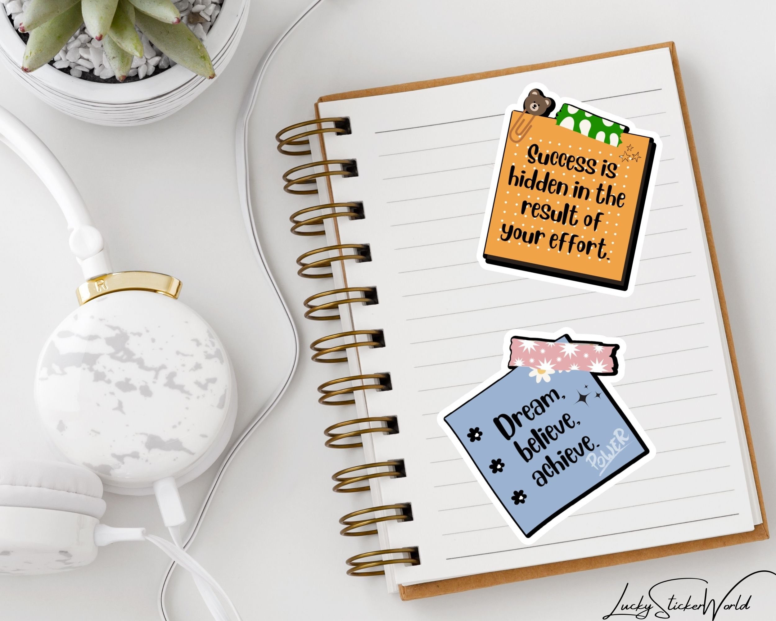 Motivation Sticker Notes Png Printable Stickers, Inspirational Png ...
