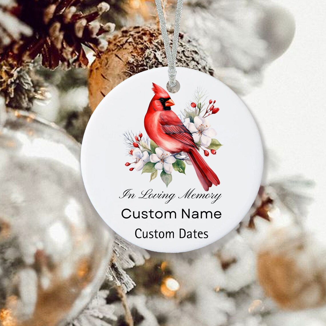 In Loving Memory Ornament Personalized Memorial Ornament - Etsy