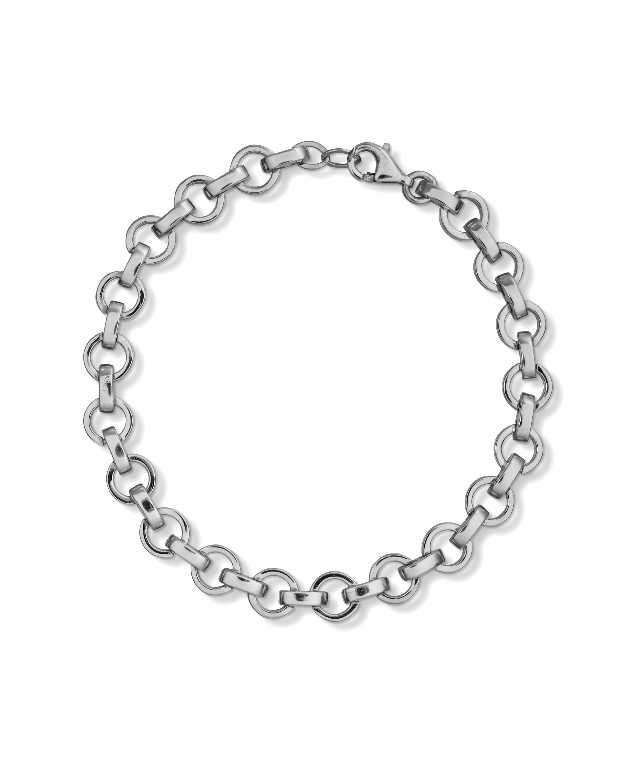 18K Gold Filled Round Link Chain Bracelet Dainty Oval Link - Etsy