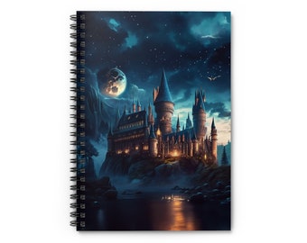 WIZARDRY STUDENT and Her Griffin Absolutely Beautiful Spiral Notebook ...