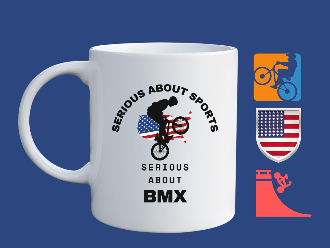BMX Coffee Mug: Funny Gift for BMX Enthusiast - Etsy