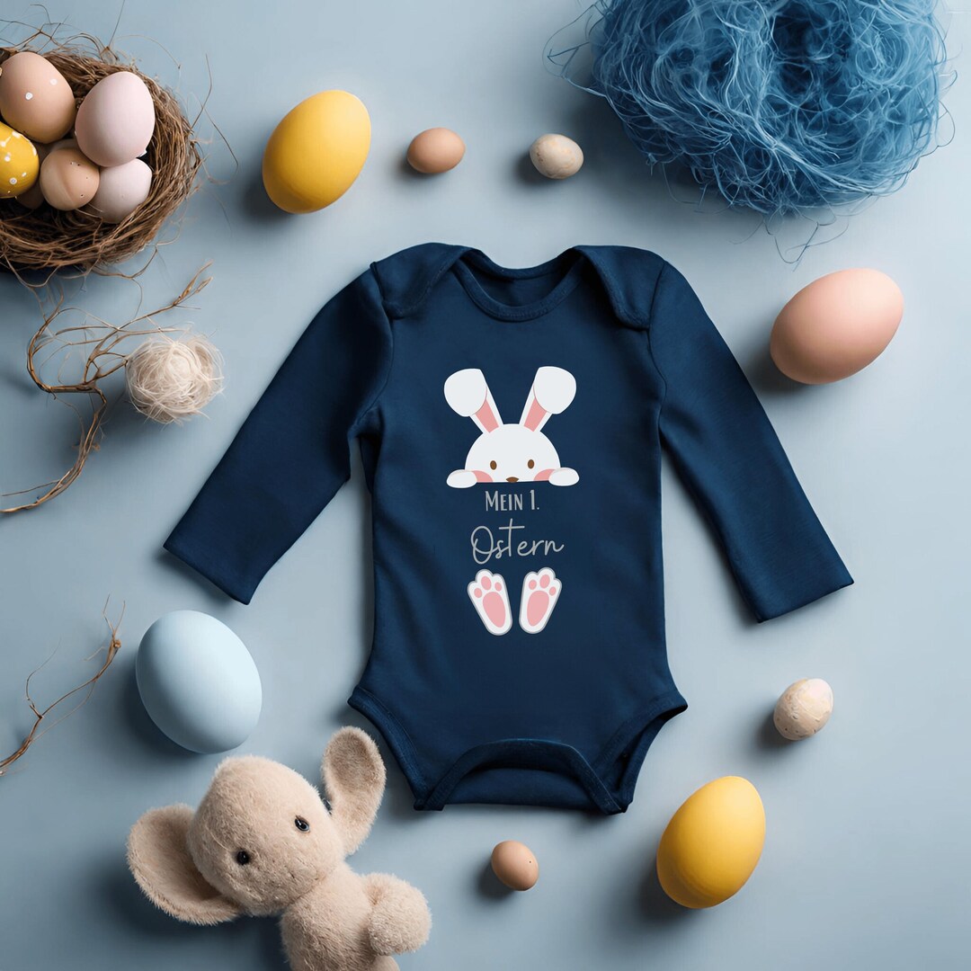 Baby Body Long Sleeve Easter Gift for Easter Romper Gift Idea My First ...