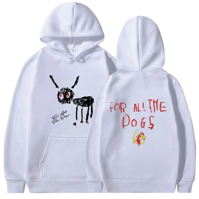Rapper Drake for All The Dogs Hoodie | Men's Hip Hop Vintage Hoodie ...