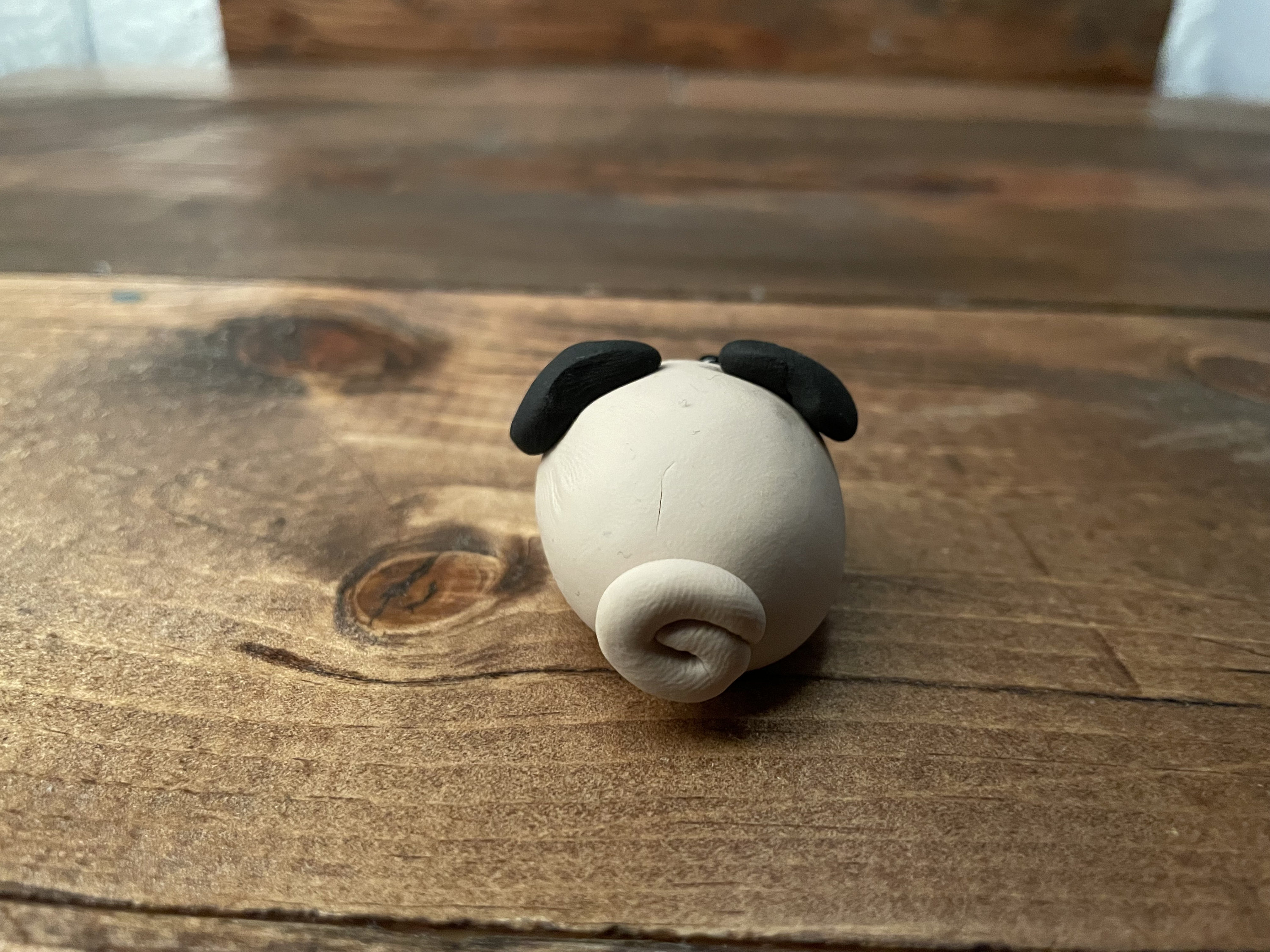 Day Pug Clay Critter - Etsy