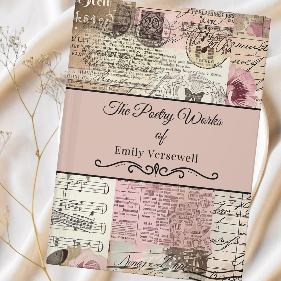 Personalized Poetry Journal Custom Poetry Book Writer Gift for Poetry ...