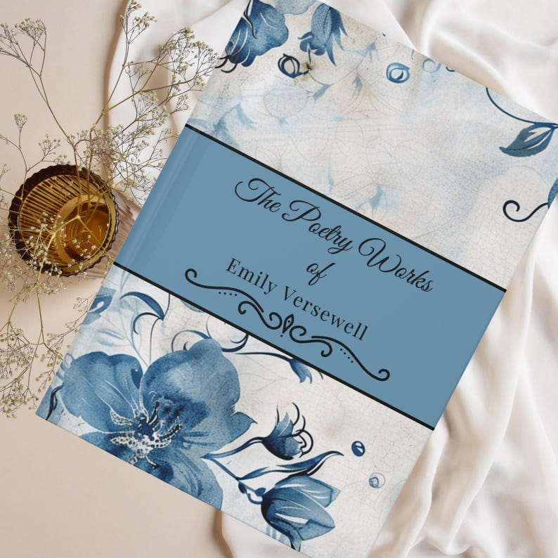 Diario de poesía personalizado, libro de poesía personalizado, regalo ...