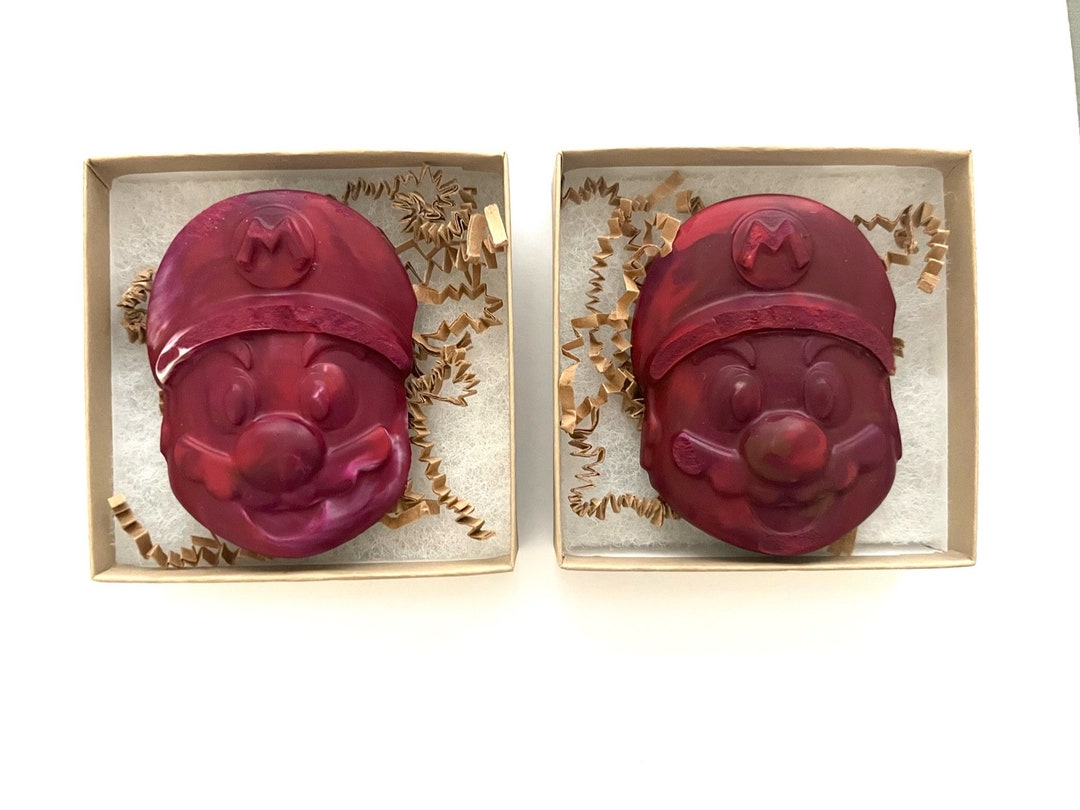 Super Mario Theme Custom Crayons Party Favors Birthday - Etsy Canada