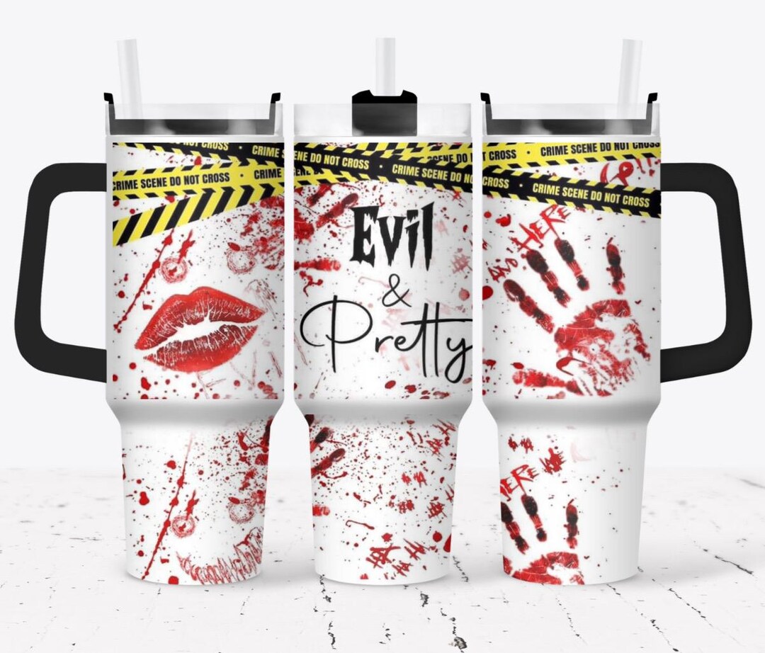 Evil & Pretty Stanley Tumbler 40oz - Etsy