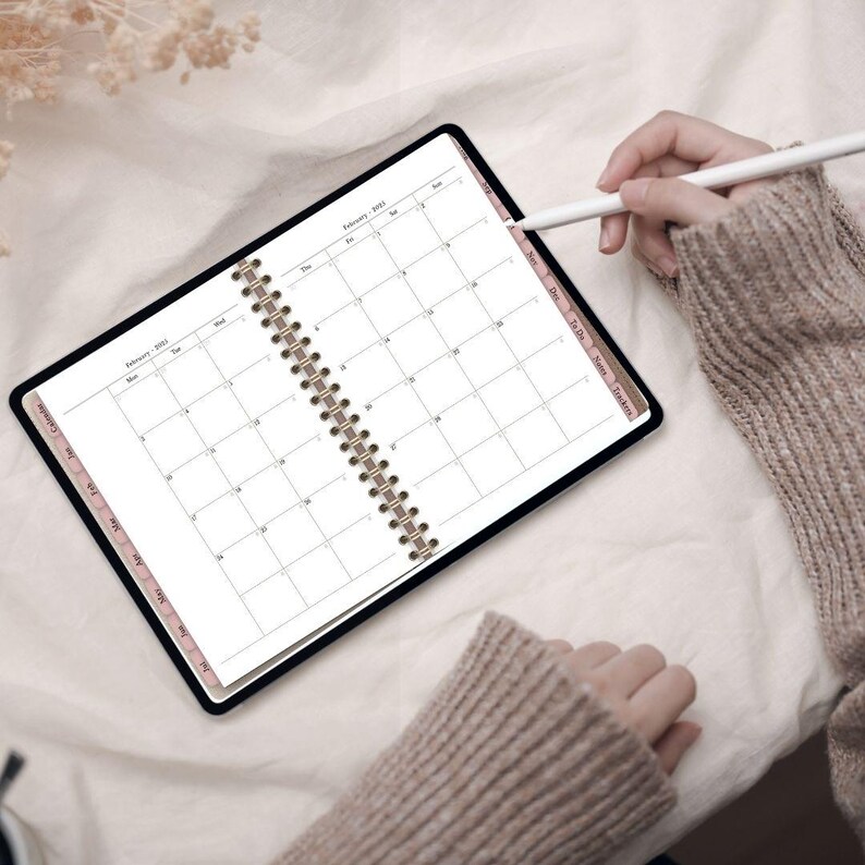 2025-2026 Digital Planner, Goodnotes Calendar, Digital Journal , All in ...