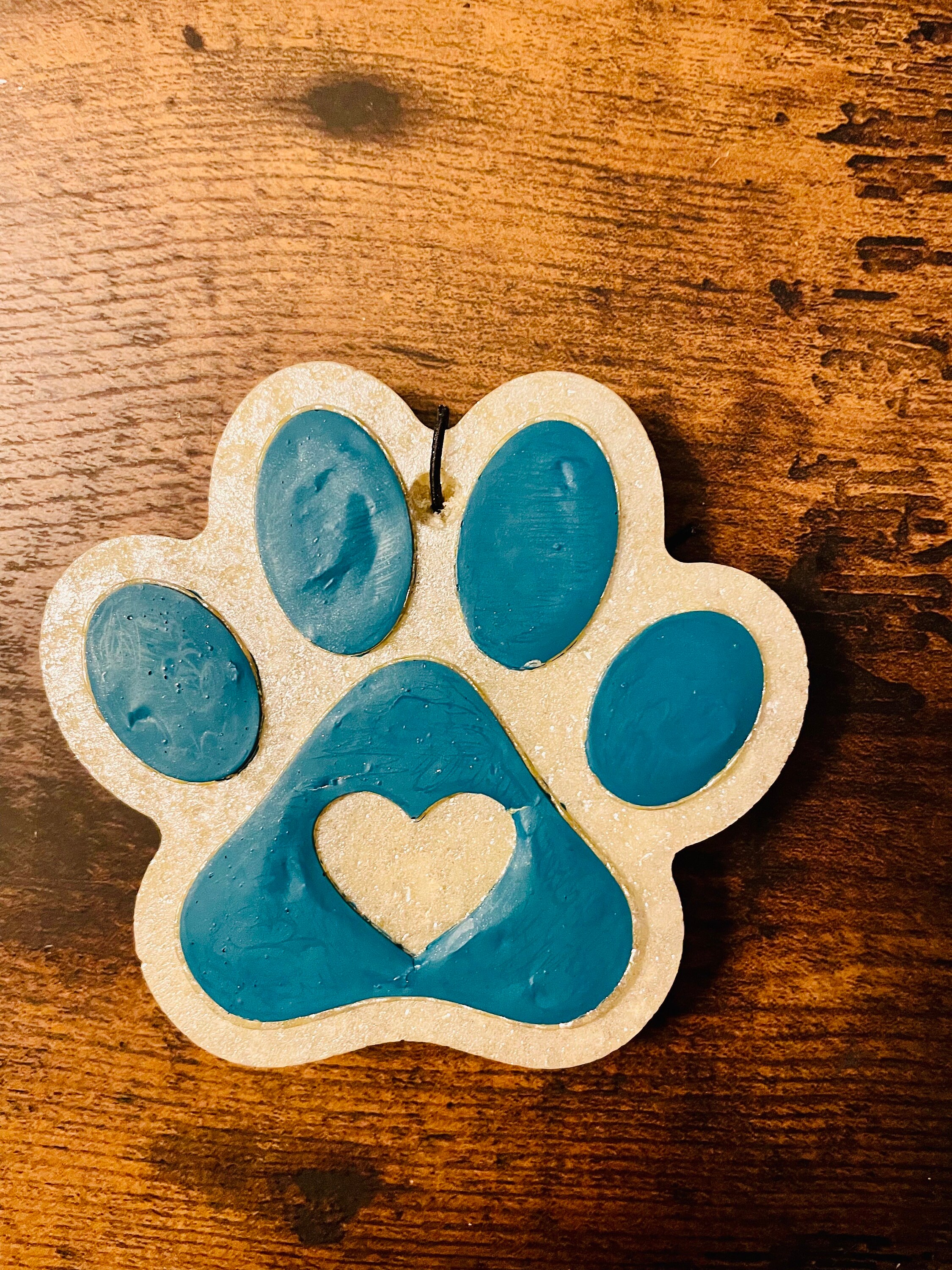 Paw Print Car Freshie Paw Print Car Freshy Love - Etsy