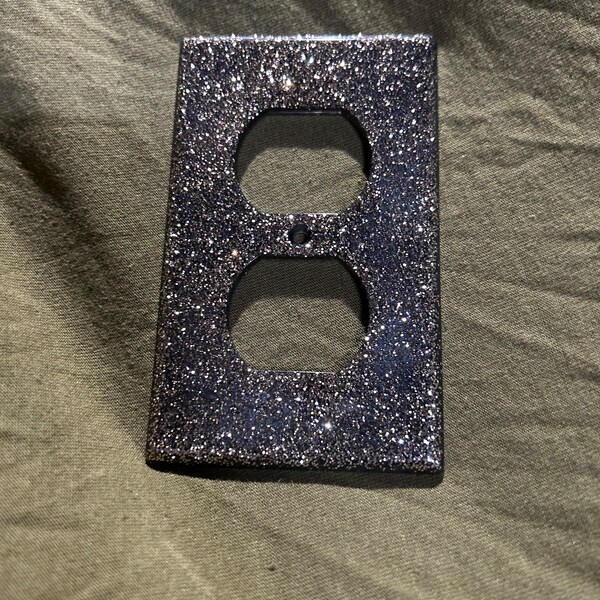 Black Outlet Cover - Etsy