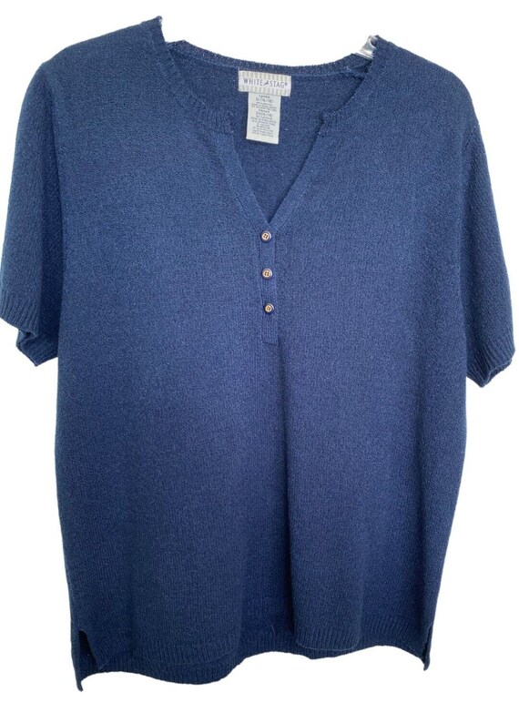 Vintage white stag top - Gem