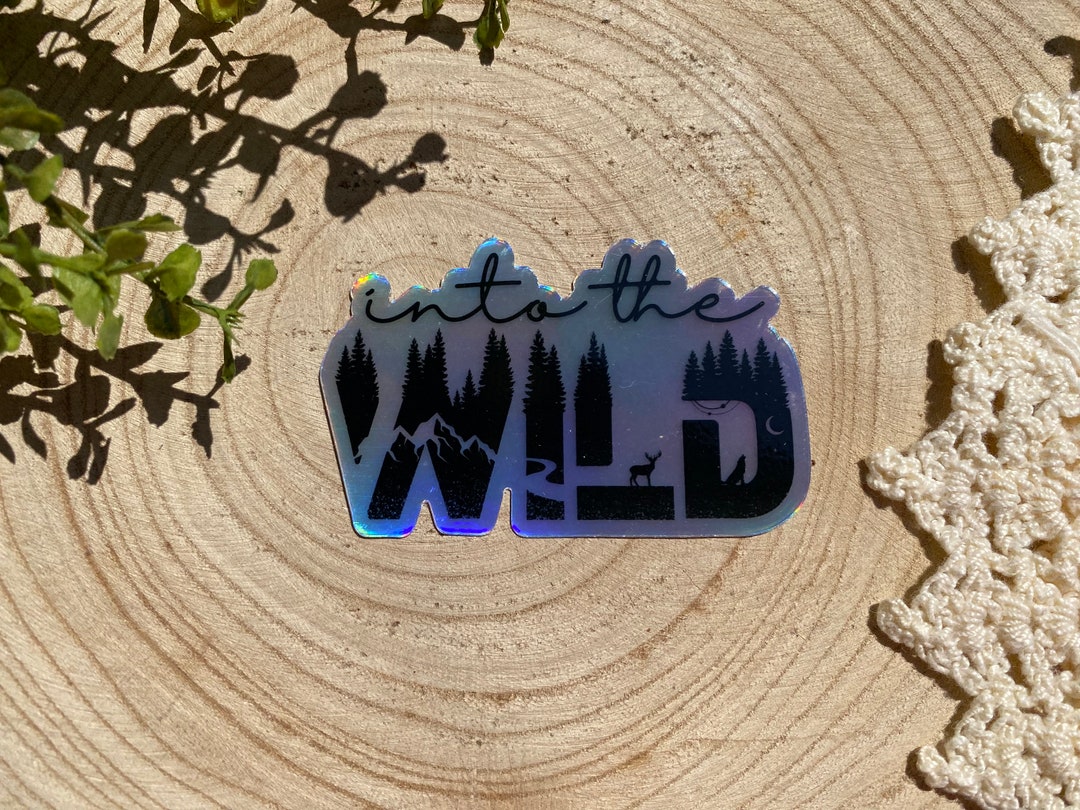 Nature Sticker~ Wilderness Decal~ Waterproof~ Vinyl~ Holographic ...