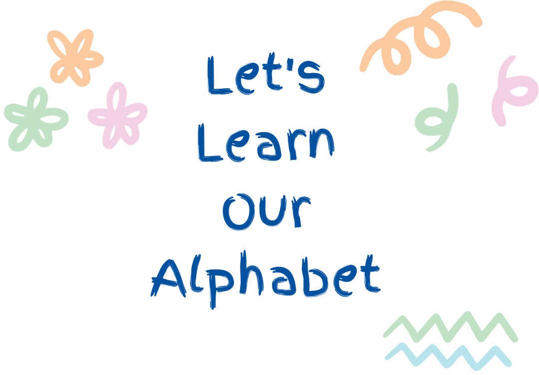 Printable Alphabet Flash Cards Classroom Decor Toddlers - Etsy