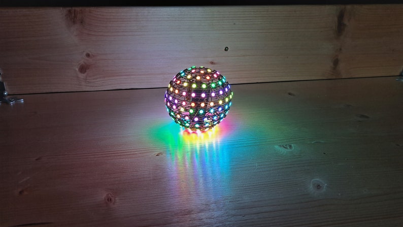 Handmade RGB Sphere181 RGB Diodes - Etsy