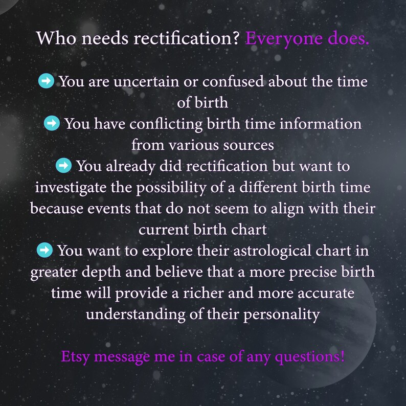 Birth Time Rectification | Know Your Exact Birth Time | Natal Chart ...