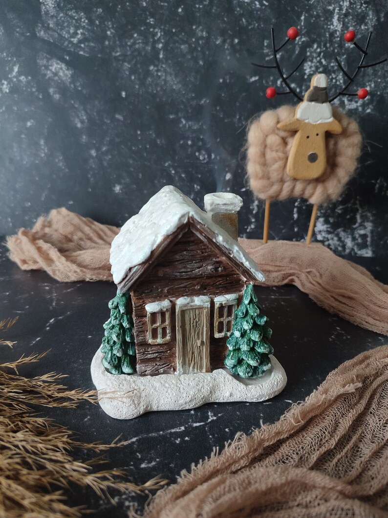 Cone Incense Holder, Incense Burner House / Handmade Incense Holder ...