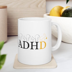 Squirrel’s Gotta Eat! | Funny ADHD Coffee Mug | Sarcastic Humor for the ...