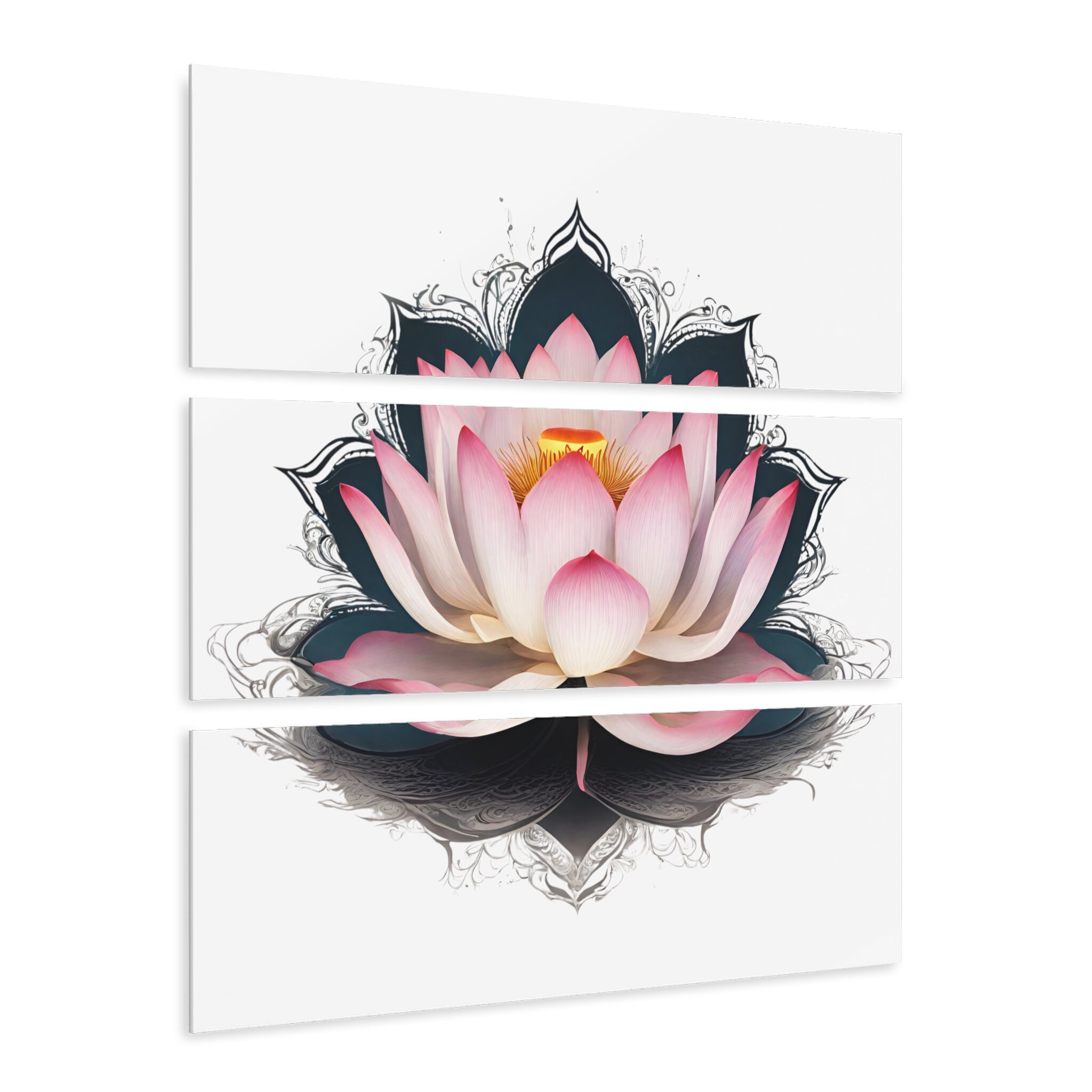 Lotus Flower Art, Custom Design Art, Flower Lovers - Etsy