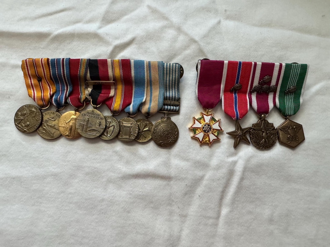 Military Mini-medals Set - Etsy
