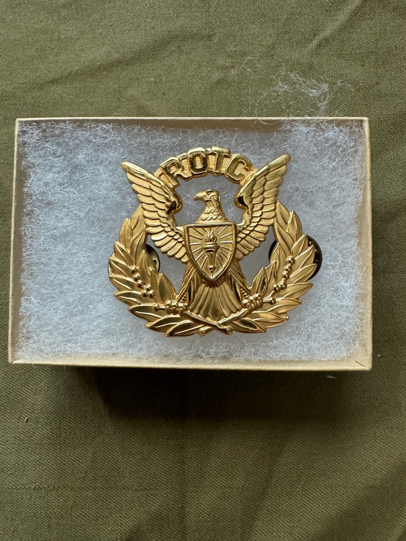 Vintage Military ROTC Badge - Etsy