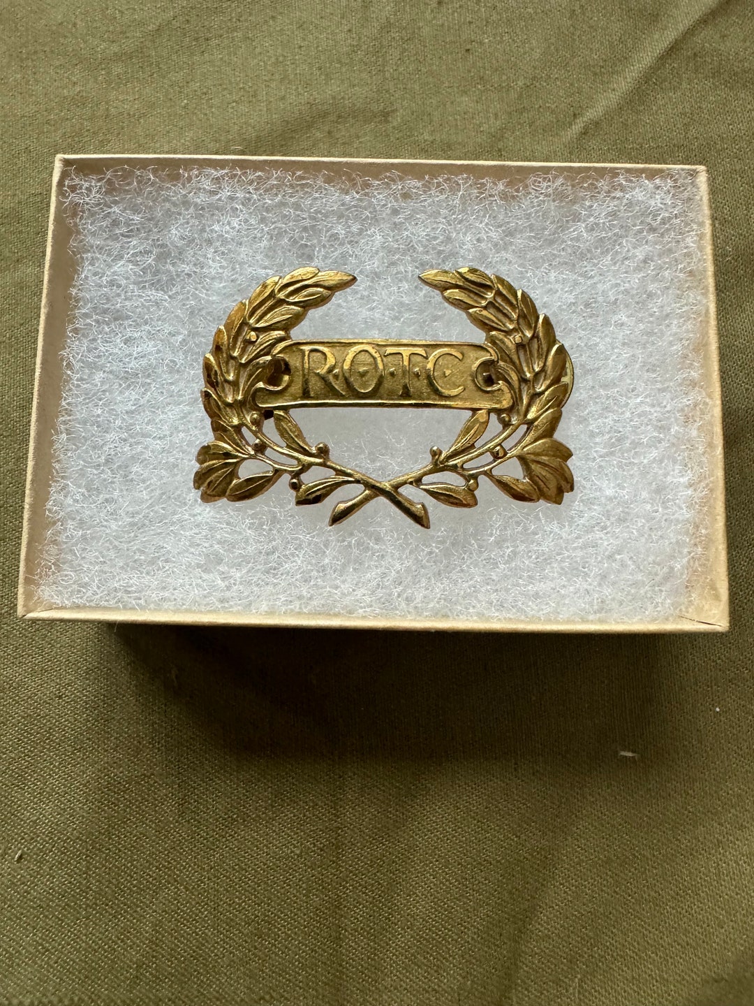 Vintage Military ROTC Badge - Etsy