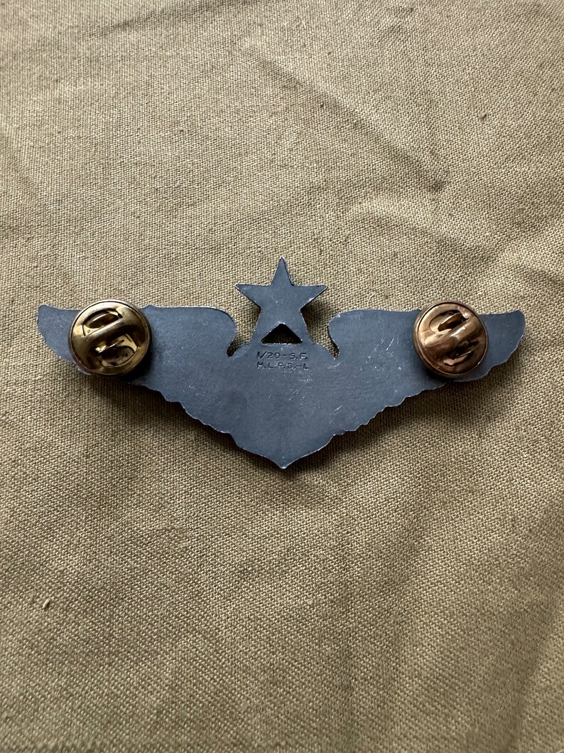 Vintage USAF Senior Navigator Wings - Etsy