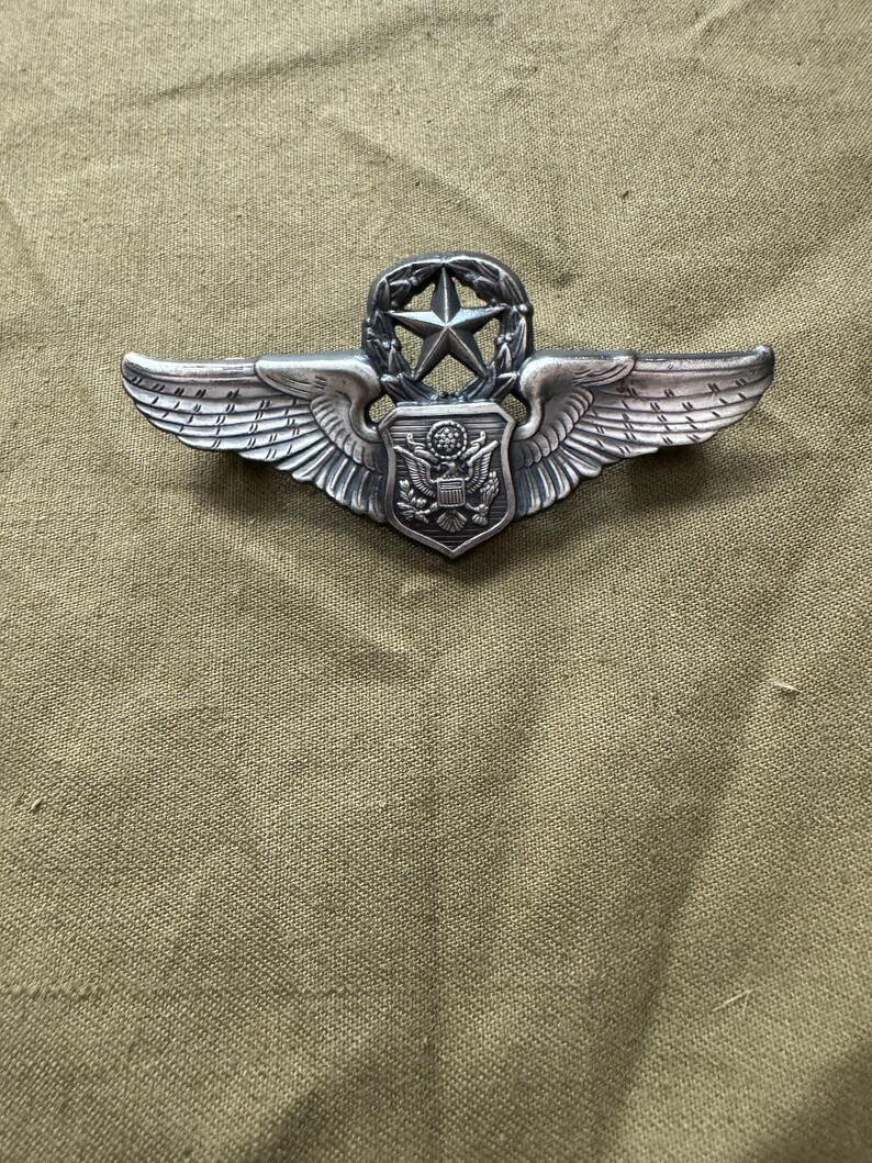 Vintage USAF Aircrew Master Officer Wings - Etsy